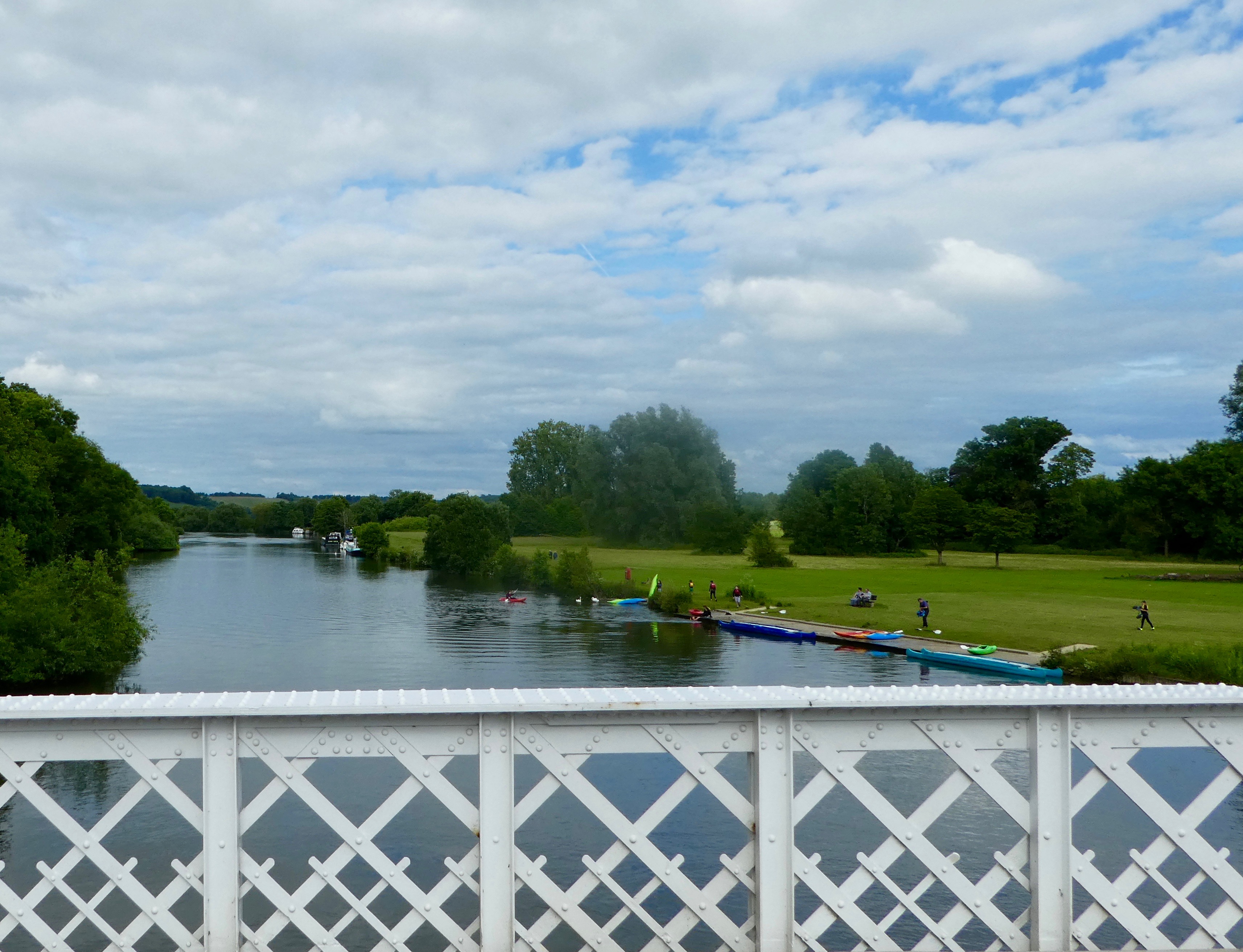 Whitchurch Bridge view – Travels with Verne and Roy